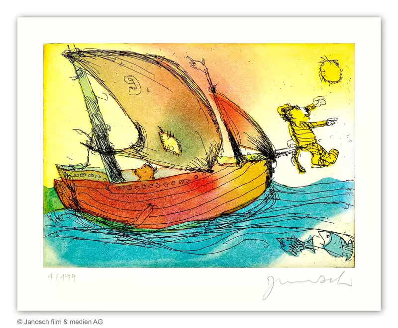 JANOSCH Bilder u. Kunst PREISWERT kaufen | Galerie Wutzke