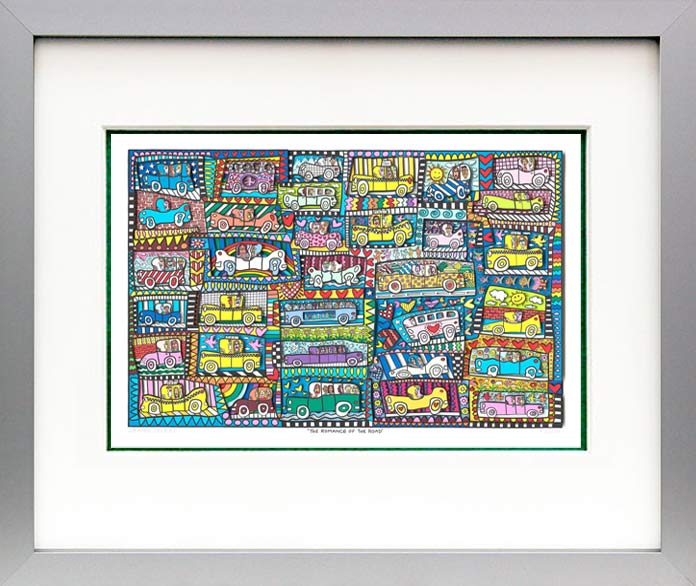 James Rizzi Bilder - LADY LIBERTY - original 3D-Bild