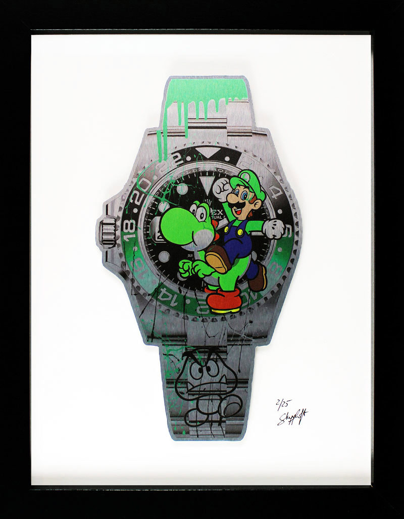 SKYYLOFT Bilder Luigi und Yoshi Mini Watch Preiswert kaufen