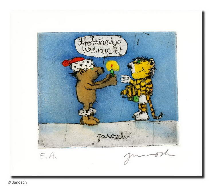 JANOSCH Bilder u. Kunst PREISWERT kaufen | Galerie Wutzke