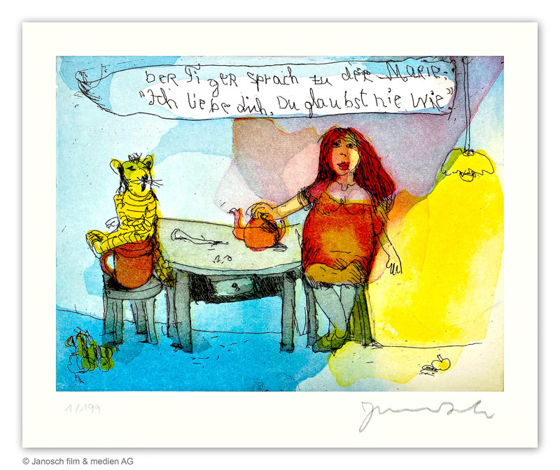 JANOSCH Bilder u. Kunst PREISWERT kaufen | Galerie Wutzke