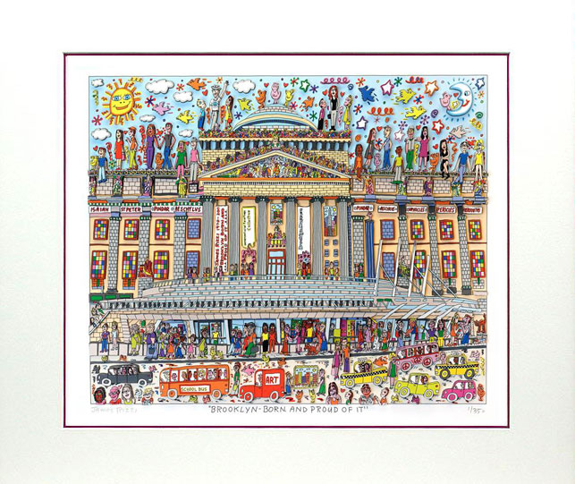 James RIZZI BROOKLYN BORN and proud of it orig. 3D-Bild