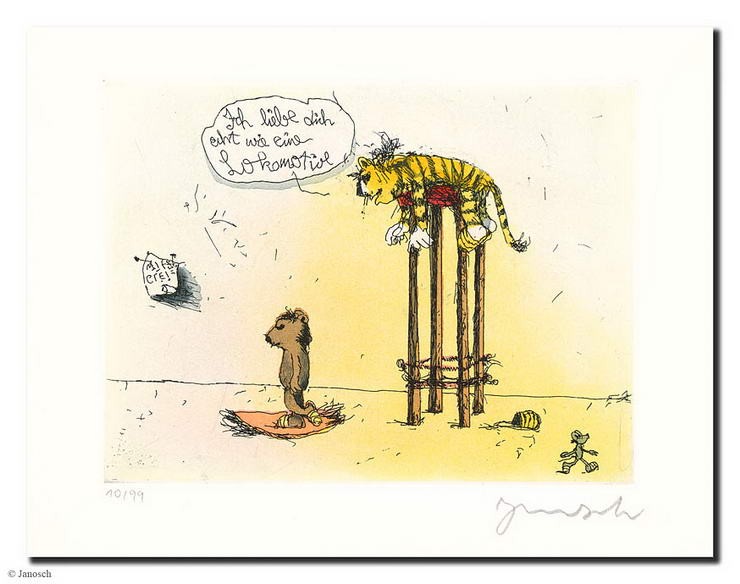 JANOSCH Bilder u. Kunst PREISWERT kaufen | Galerie Wutzke
