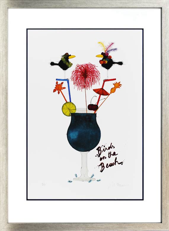 Michael Ferner - BIRDS ON THE BEACH Original