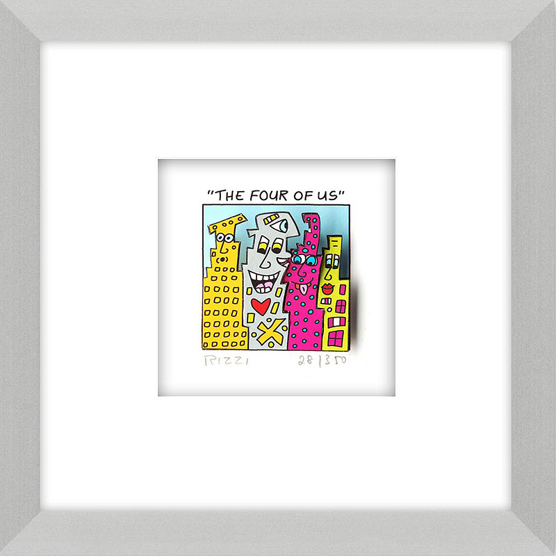 James Rizzi Bilder 3D Pop Art PREISWERT kaufen Galerie Wutzke