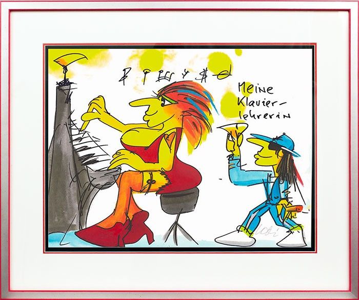 Udo LINDENBERG Bilder PREISWERT kaufen | Galerie Wutzke