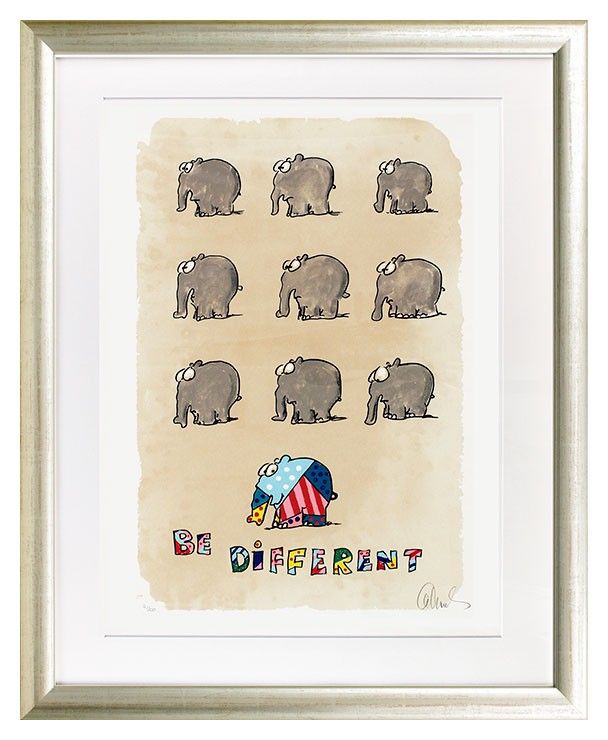 OTTO WAALKES KUNST BILDER MALEREI. Handsignierte original Lithographien ...