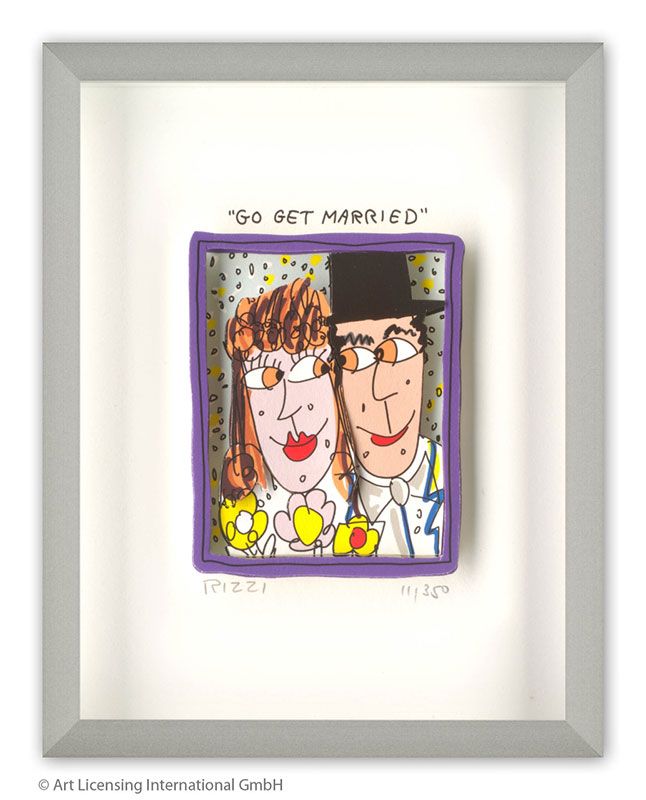 James Rizzi Bilder 3D Pop Art PREISWERT kaufen Galerie Wutzke