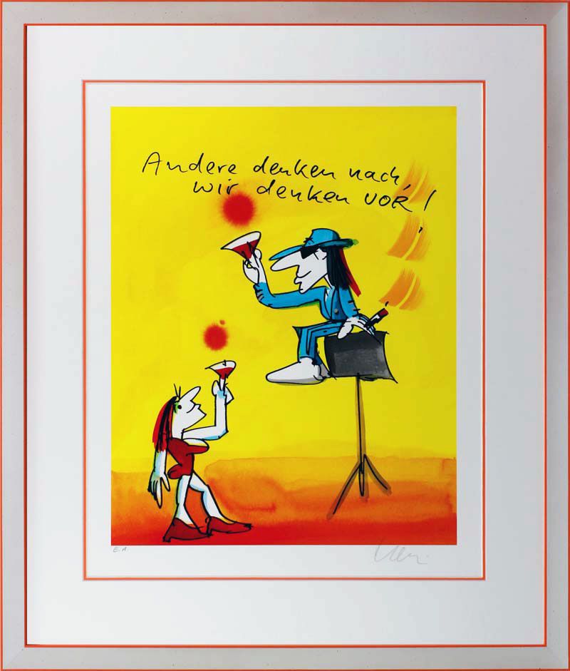 Udo LINDENBERG Bilder PREISWERT kaufen | Galerie Wutzke